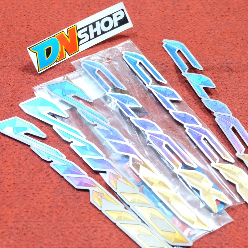 Jual Emblem titanium burn silver click vario 150 160 original vietnam ...