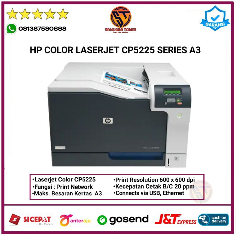 Jual HP Color Laserjet CP5225 Series A3 | Shopee Indonesia