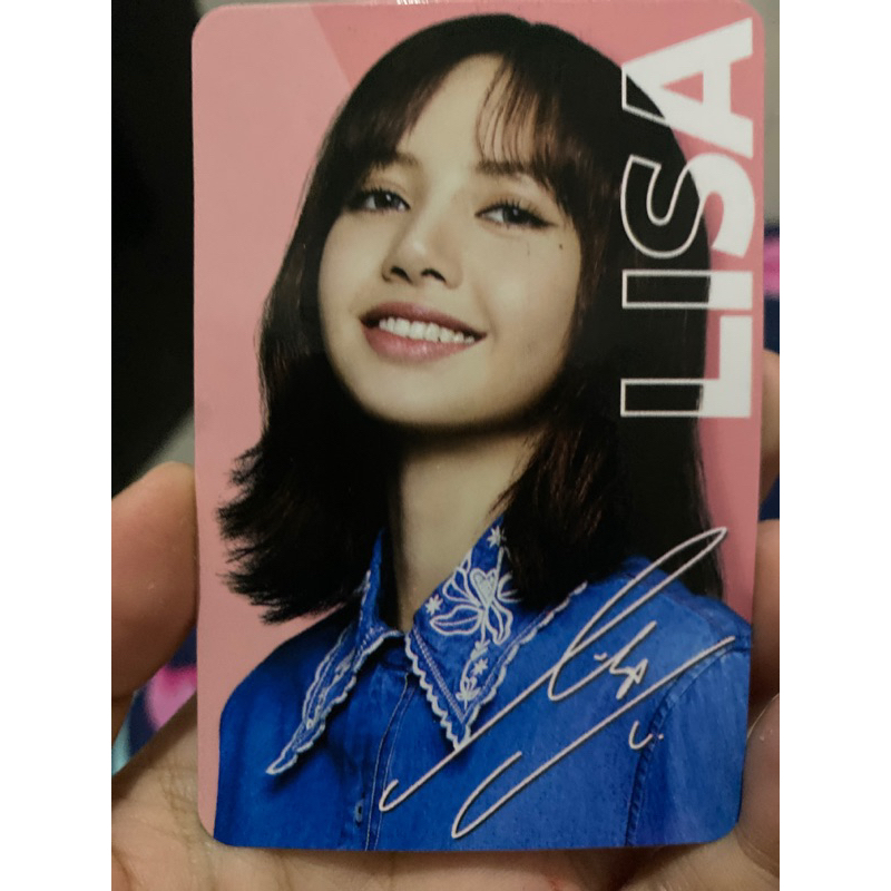 Jual Photocard Lisa Blackpink No 08 Official | Shopee Indonesia