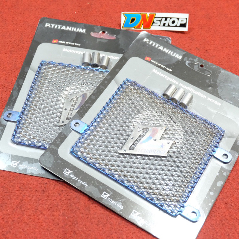 Jual Cover radiator p titanium model jaring vario 125 vario 150 pcx adv ...