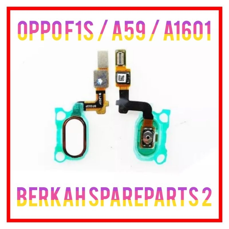 Jual FINGERPRINT FINGER PRINT TOMBOL HOME OPPO F1S A59 ORIGINAL ...