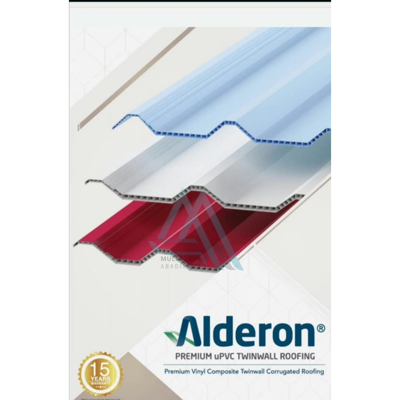 Jual ALDERON ATAP UPVC Double Layer | Shopee Indonesia