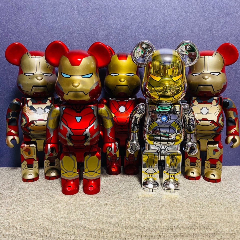 Jual Patung Kaws Superhero Comic / Bearbrick Horoes Figure EB Home 1191 ...