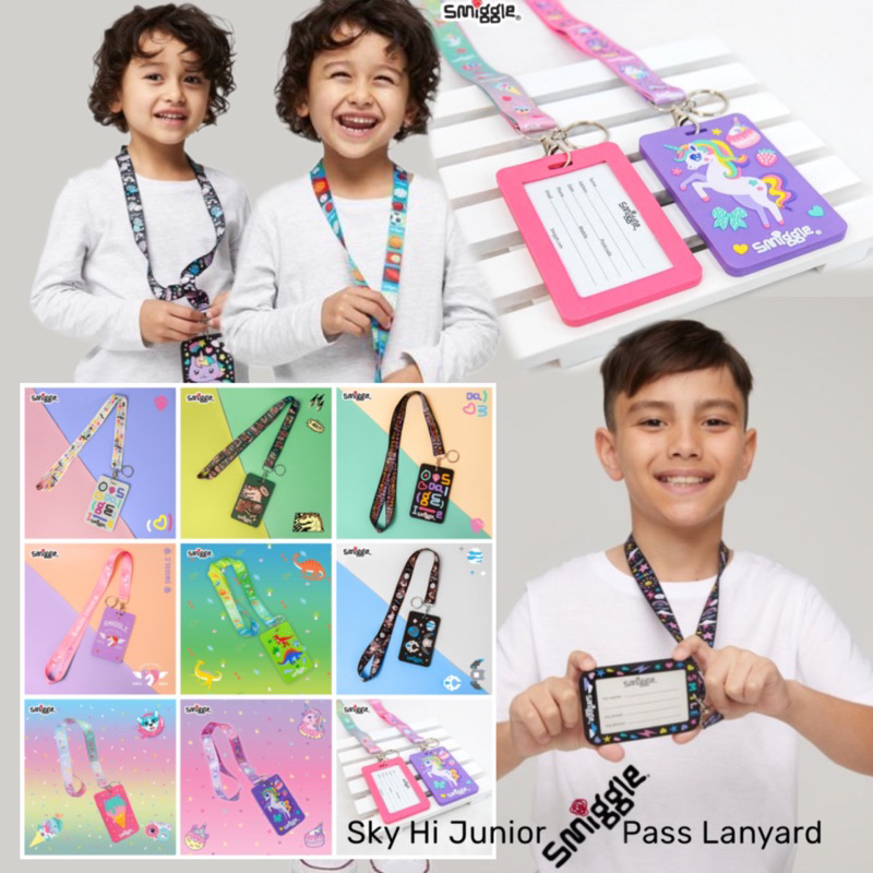 Jual Smiggle Name tag Lanyard ID Import 1745 | Shopee Indonesia