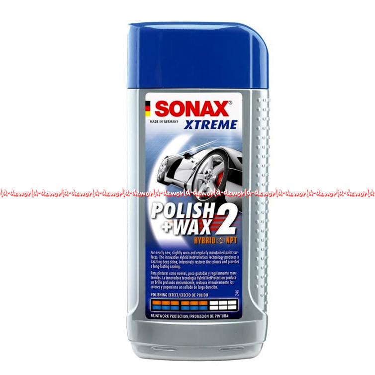 Jual Sonax Xtreme 250ml Polish & Wax 2 Hybrid Npt Cairan Pembersih Poles Cat Mobil Mengkilat ...