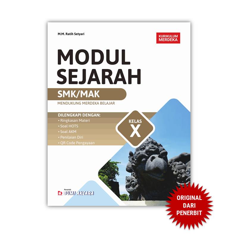 Jual Modul Sejarah Kls X SMK/MAK Kurikulum Merdeka Bumi Aksara | Shopee Indonesia
