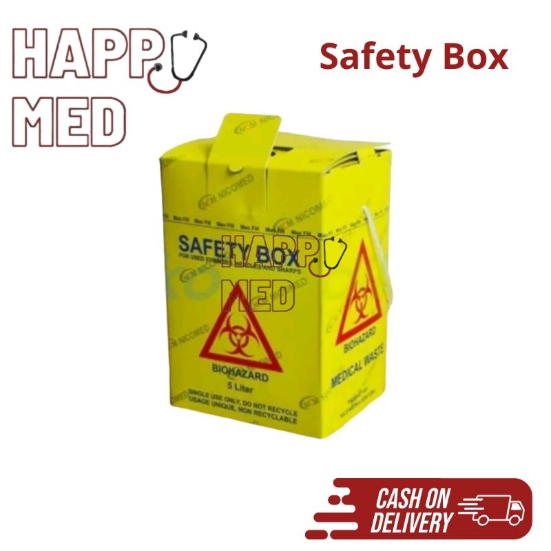 Jual Safety Box 5 Liter / 8 Liter / 12,5 Liter Safety Box Medis ...