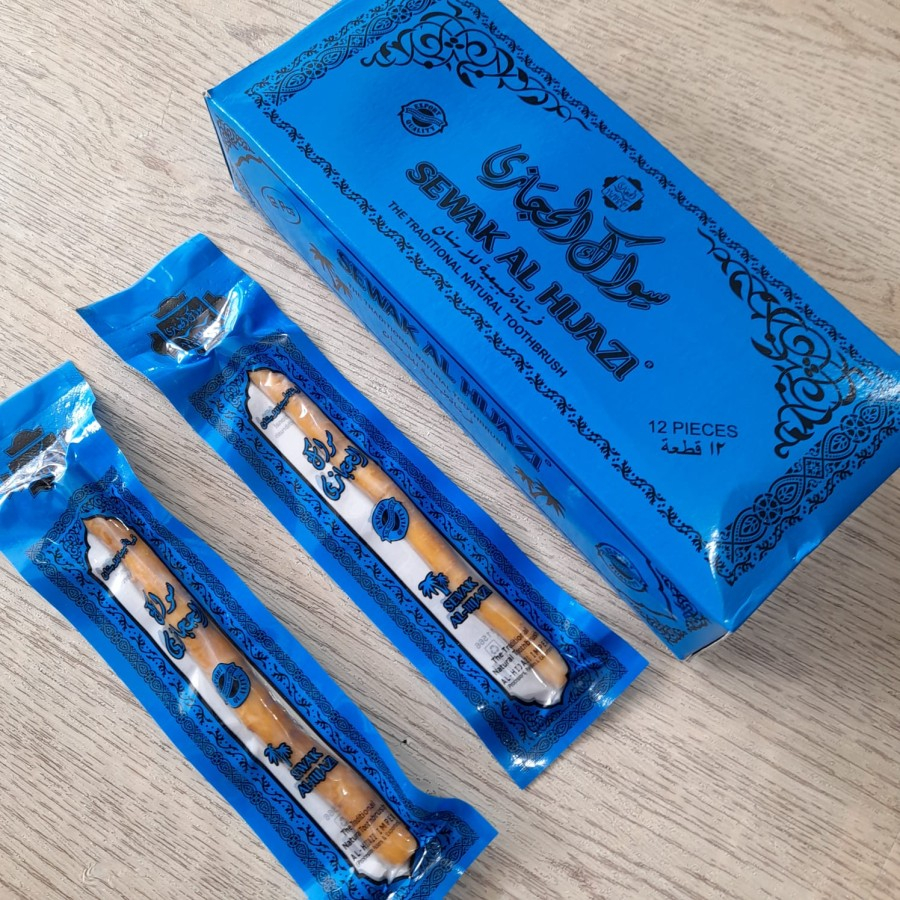 Jual Siwak Al Hijazi ( Biru ) Miswak Al Hijazi Sunnah Siwak Asli ...