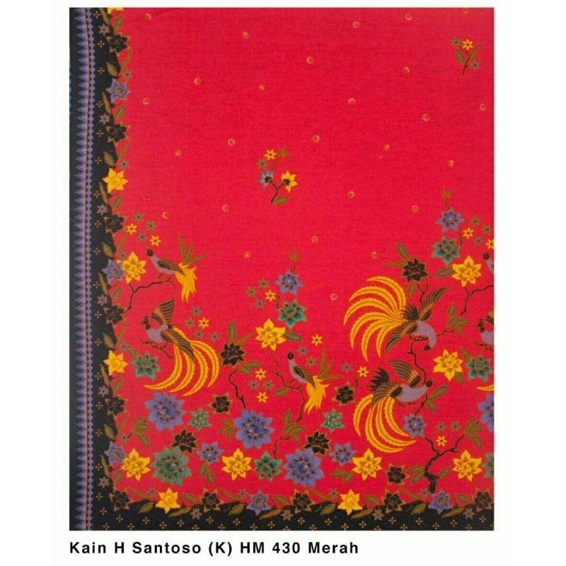 Jual kain batik warna merah / kain batik warna maroon / kain batik ...