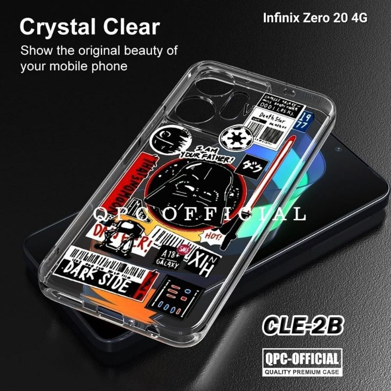 Jual Infinix Zero 20 4G Infinix Zero 5G 2023 Case Gambar Clear case Bening Softcase Clear Case ...