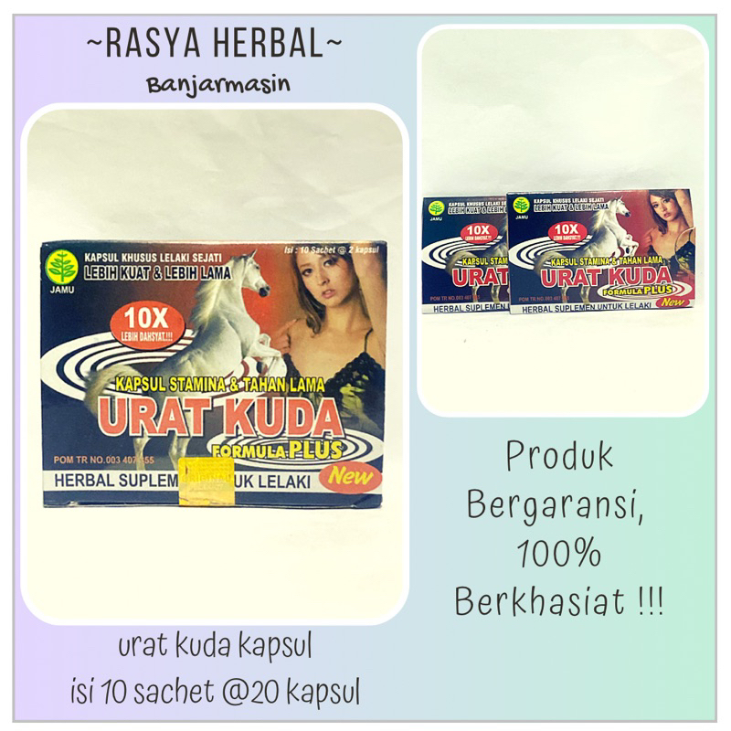 Jual urat kuda kapsul original 100% | Shopee Indonesia