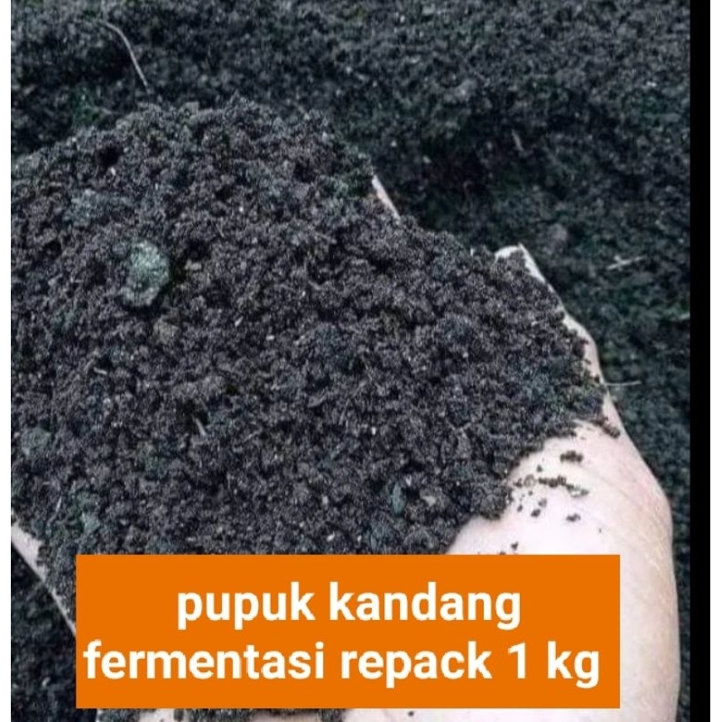 Jual pupuk kandang sapi fermentasi re-pack 1 kg | Shopee Indonesia