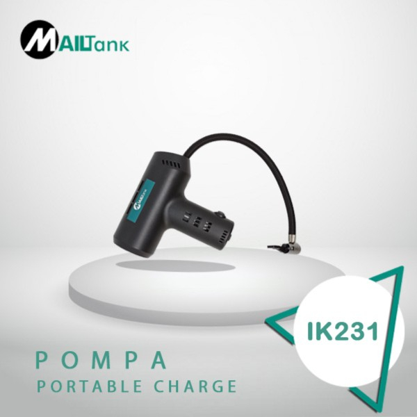 Jual MAILTANK IK233 Pompa Ban Mobil Truk Motor Elektrik Cek Tekanan ...