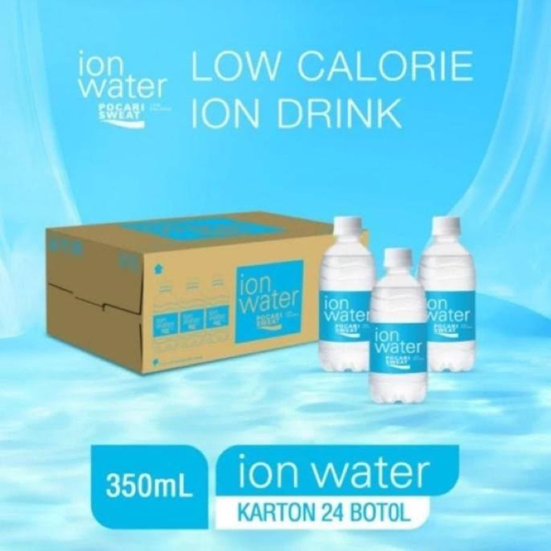 Jual Pocari Sweat Ion Water Botol Pet 350ml 1 Dus / Karton isi 24 ...
