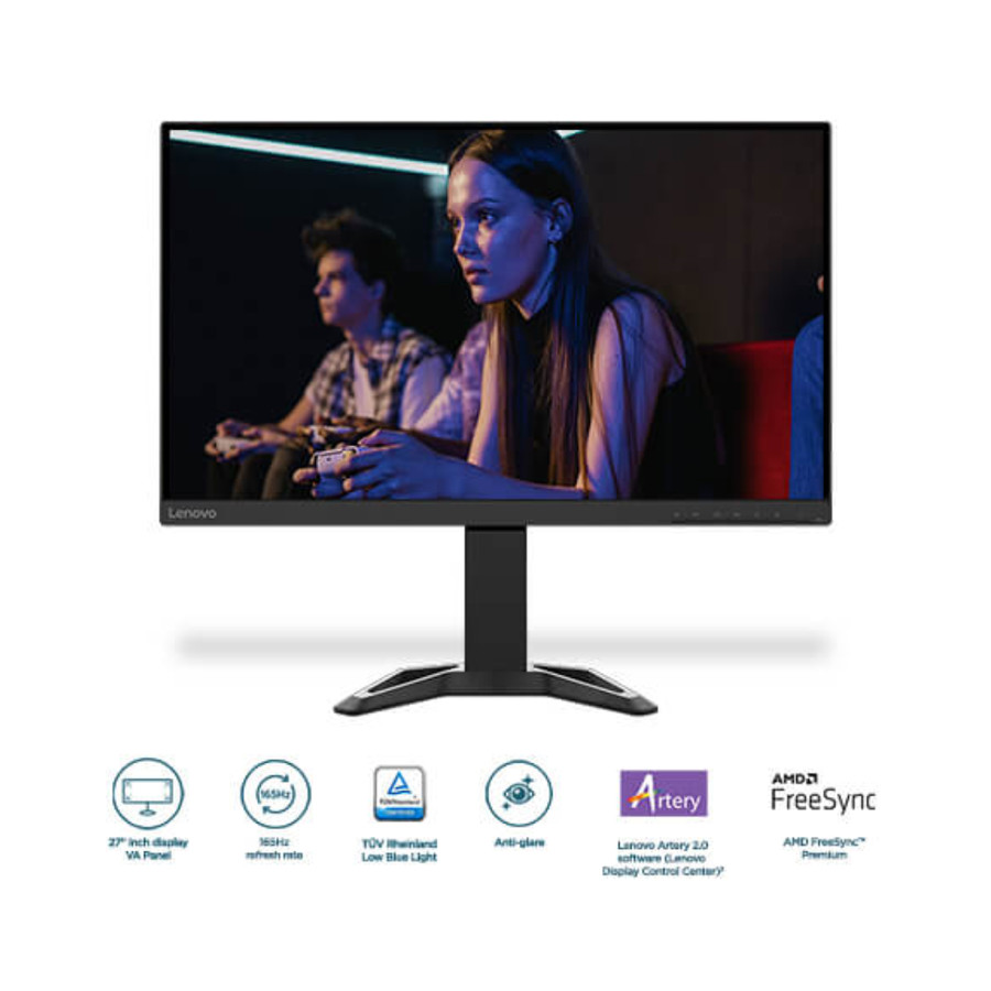 Jual MONITOR LED LENOVO G27Q-30 27" 1440p VA 165Hz HDMI DP | Shopee ...