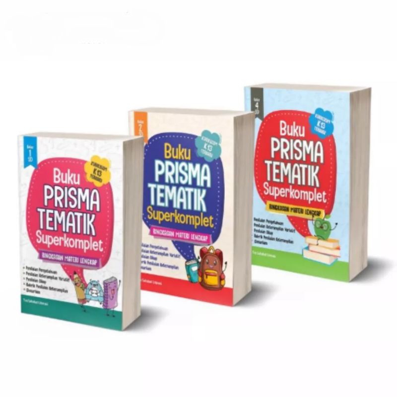 Jual Buku prisma tematik superkomplet Kelas 1, 2, 4 SD | Shopee Indonesia