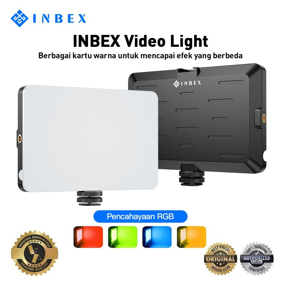 Jual INBEX 6" Adjustable Color LED Video Lighting for Camera ...