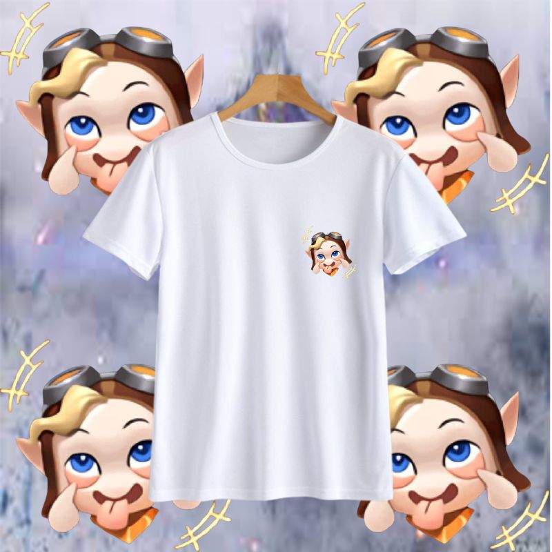 Jual KAOS OBLONG UNISEX STICKER MLBB (LAYLA SMILE) | Shopee Indonesia