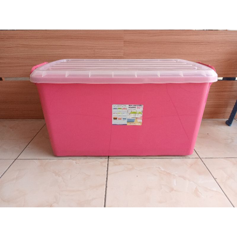 Jual Kimplast Container Box Roxane / Tempat Penyimpanan Barang Tutup ...