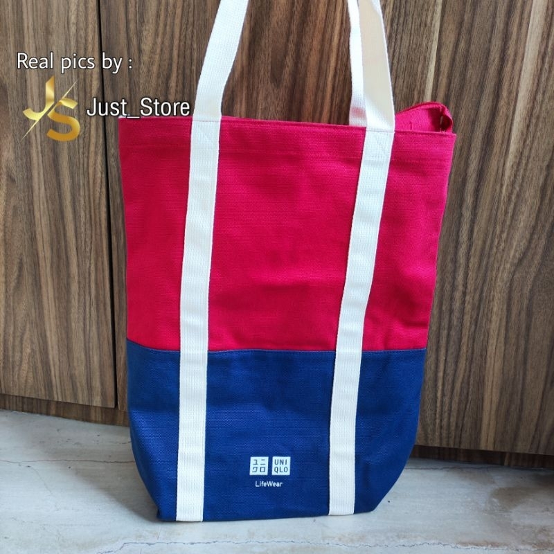 Jual Tas tote canvas UNIQLO | Shopee Indonesia