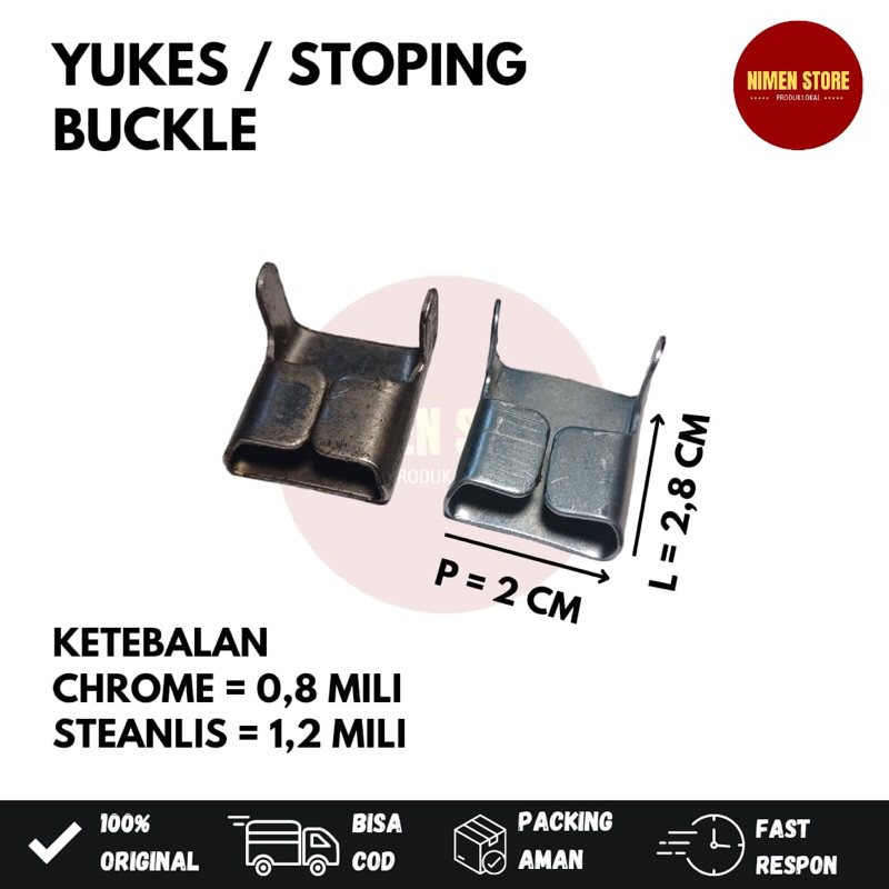 Jual Yukes / Belt Yoke / Stoping Buckle Clamp / Stopping Link / Yokes ...