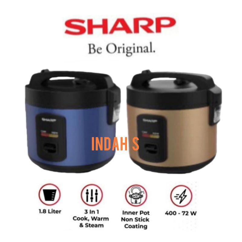 Jual Magic Com Sharp KS-G18MH /Rice Cooker Sharp 1,8Liter | Shopee ...
