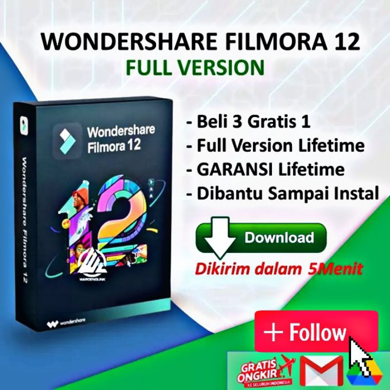 Jual WONDERSHARE FILMORA FULL VERSION (BELI 1 GRATIS 1 BEBAS PILIH ...