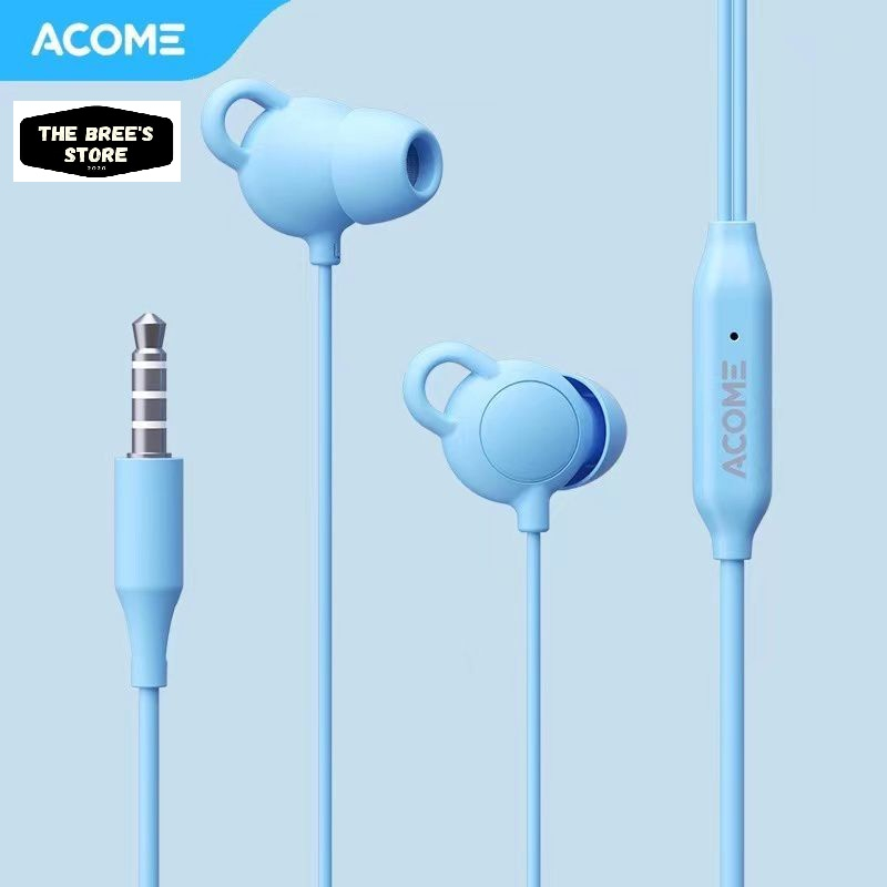 Jual ACOME Sensorless Sleep Earphones 6mm Composite Diaphragm Speaker 1 ...