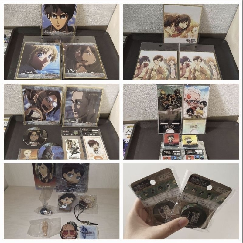 Jual Koleksi Merch Official Attack on Titan Shingeki no Kyojin Erwin ...