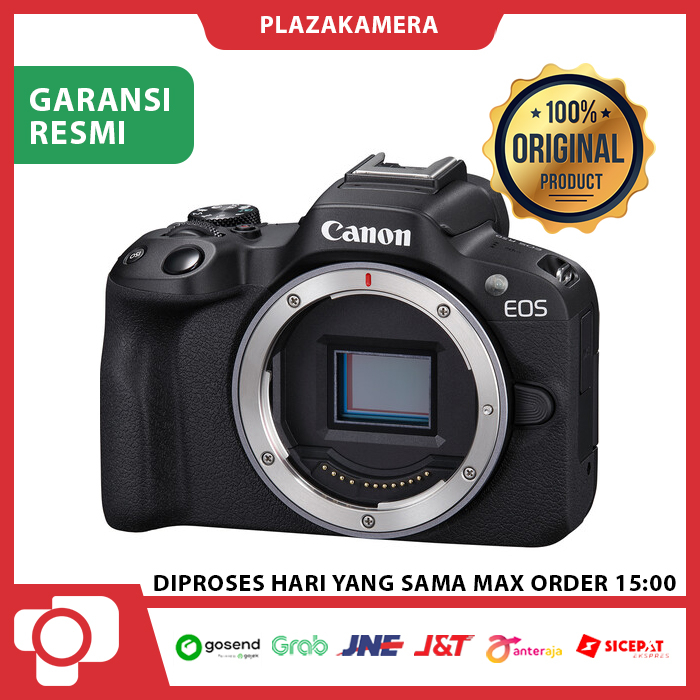 Jual Canon EOS R50 Body Only Digital Mirrorless Camera Black | Shopee ...