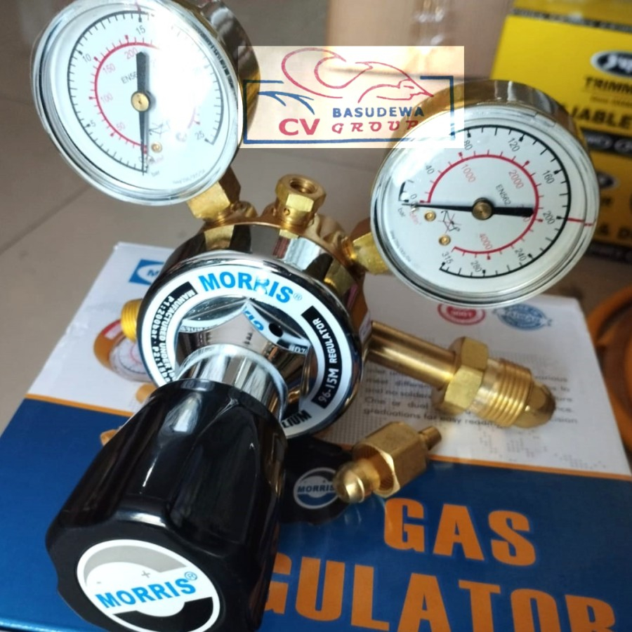 Jual MORRIS REGULATOR HELIUM 96A-15M / GAS REGULATOR & FLOWGAUGE 96A ...