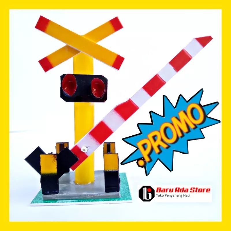 Jual Miniatur palang pintu kereta api handmade 1 | Shopee Indonesia