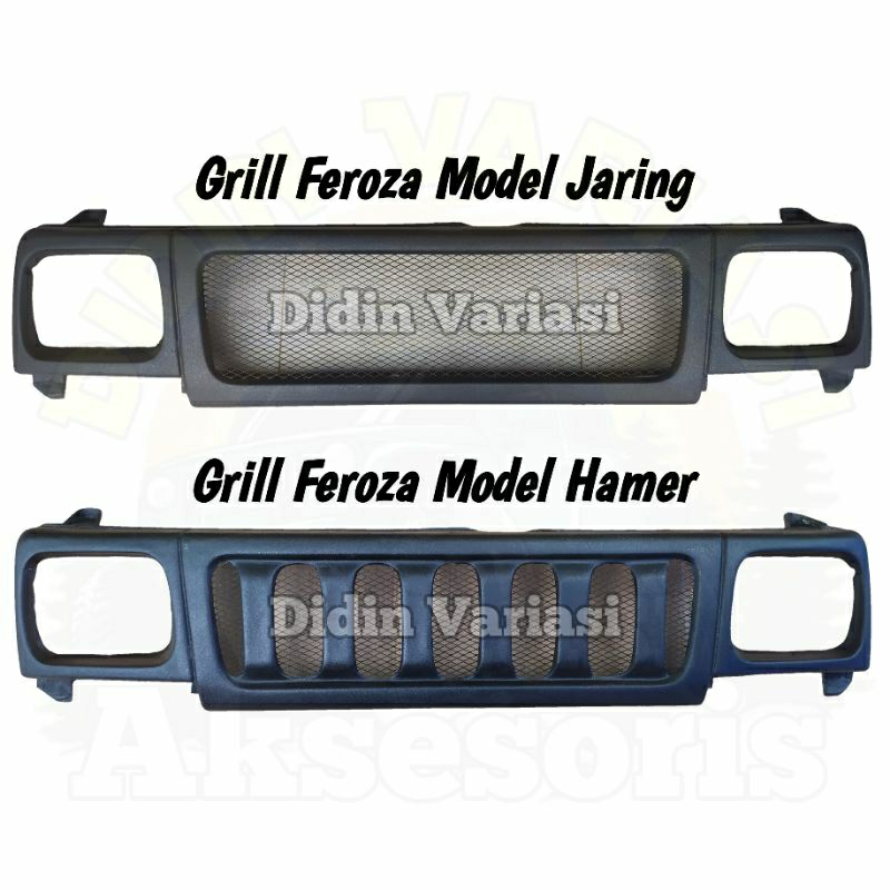 Jual Grill Feroza Model Hamer & Model Jaring Kualitas Terbaik | Shopee ...
