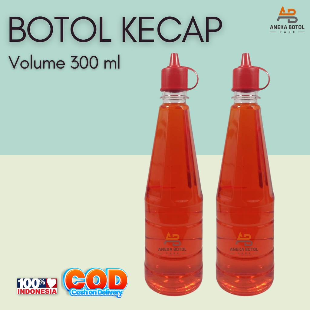 Jual Botol Kecap Plastik 300ml Botol Saos 300ml Botol Kecap Plastik ...