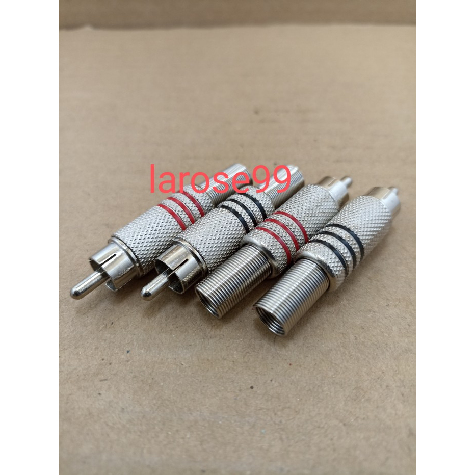 Jual Jack RCA Besi Colokan Jack Audio Video Konektor RCA Besi Harga ...