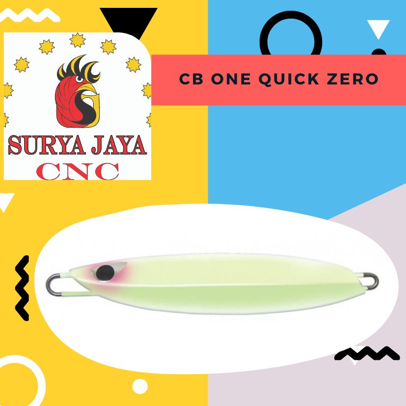 Jual Cetakan Metal Jig CB ONE QUICK ZERO 40,60,80,100 Gram | Shopee Indonesia
