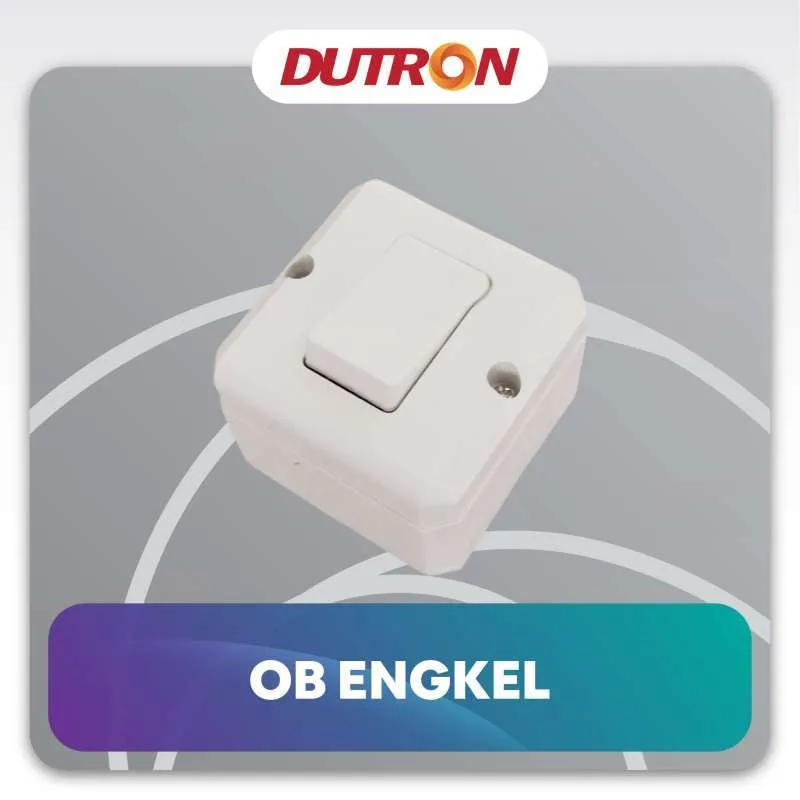 Jual Dutron Saklar Single Outbow OB Dutron Saklar Engkel OB DV OBE 01 ...