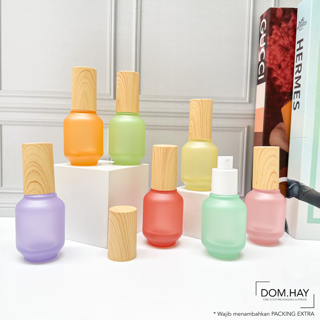 Jual 30ml Botol Spray Wood LUX Kaca Doff Warna 7UK Face Mist Hair Spray ...