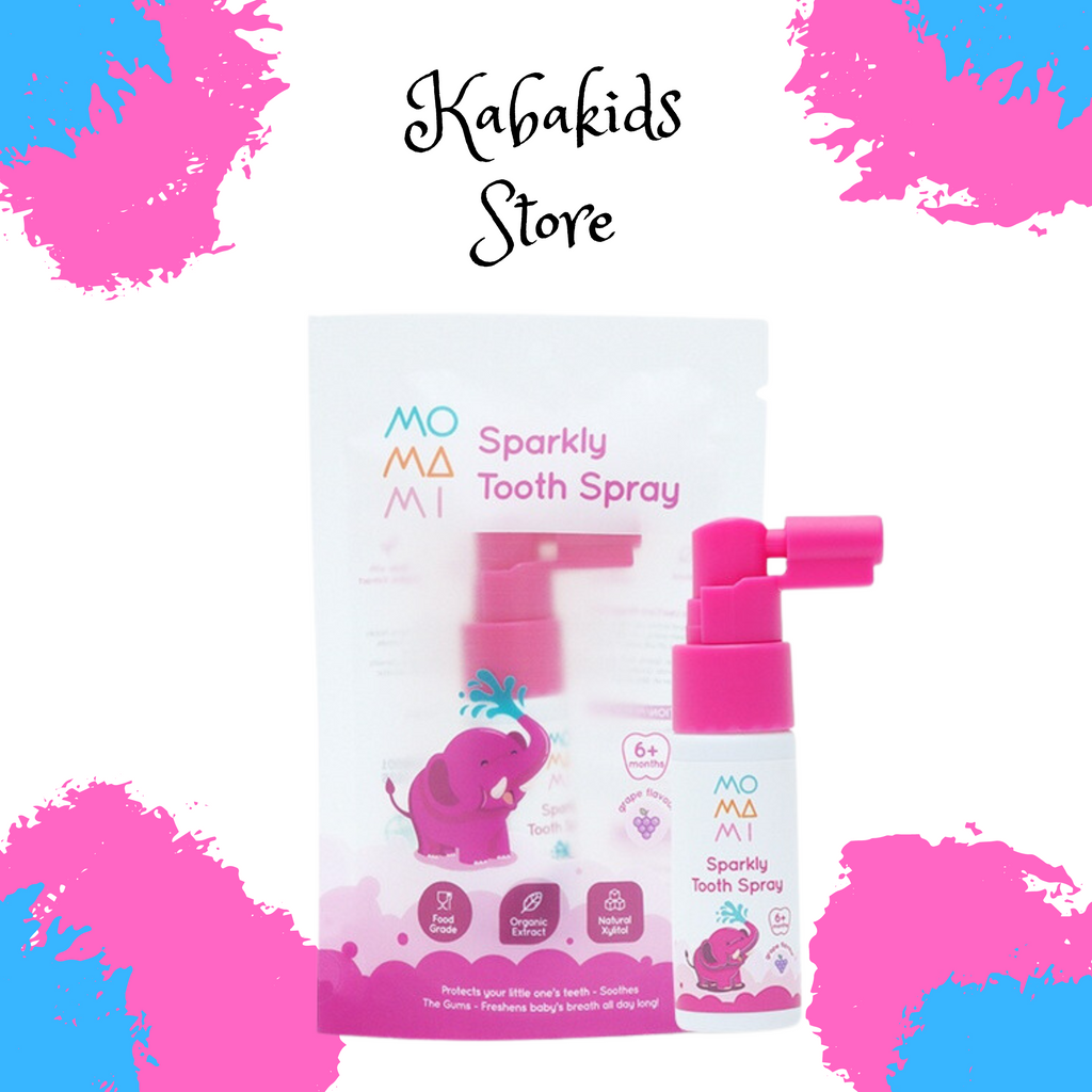 Jual Momami Sparkly Tooth Spray 20 ml Semprotan Perawatan Gigi Anak ...