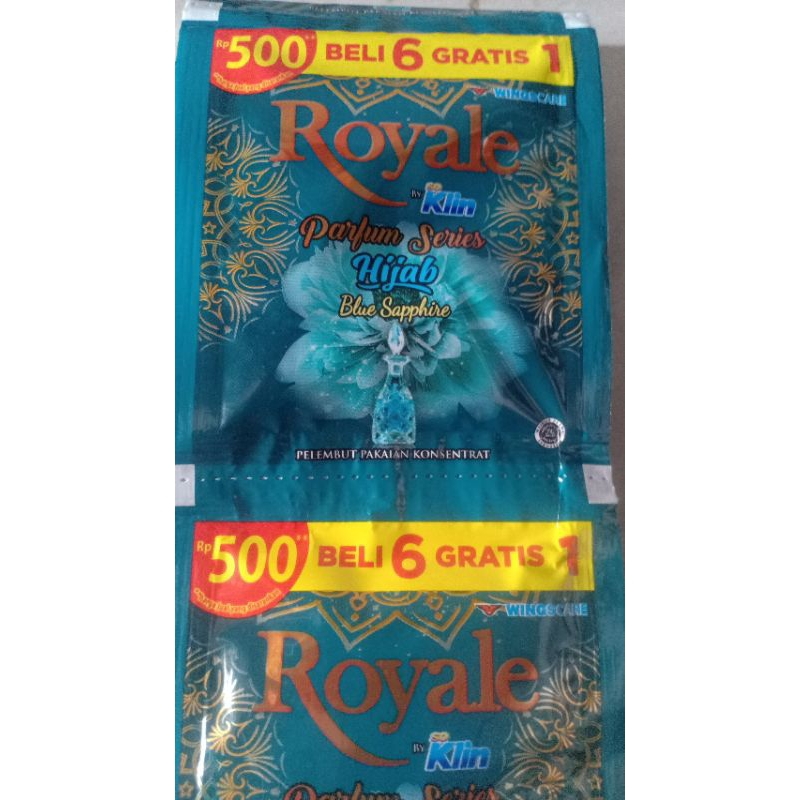 Jual 1 Renceng SK Royale Biru Sachet 12X13ML | Shopee Indonesia