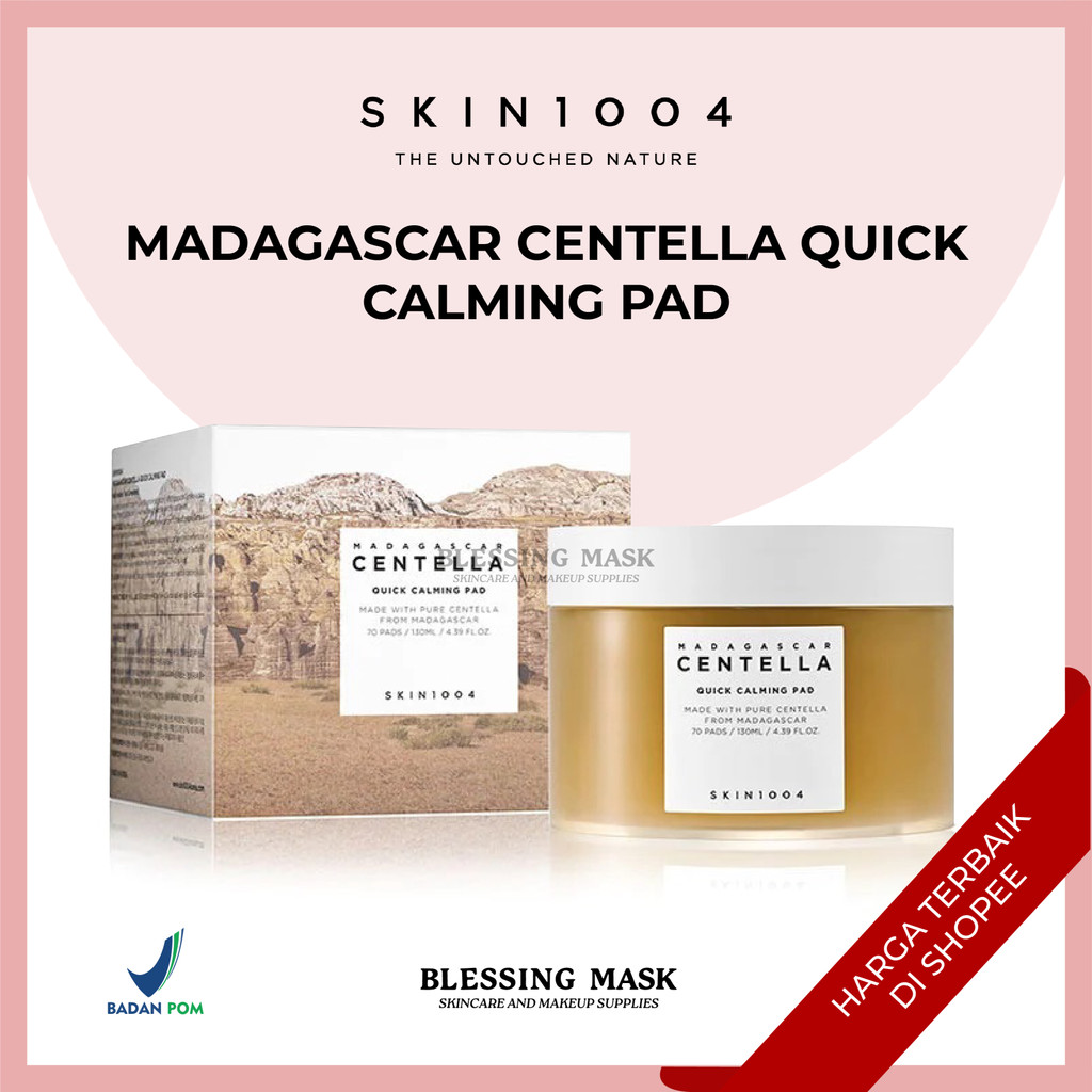 Jual SKIN1004 Madagascar Centella Quick Calming Pad | 130mL Skin 1004 ...