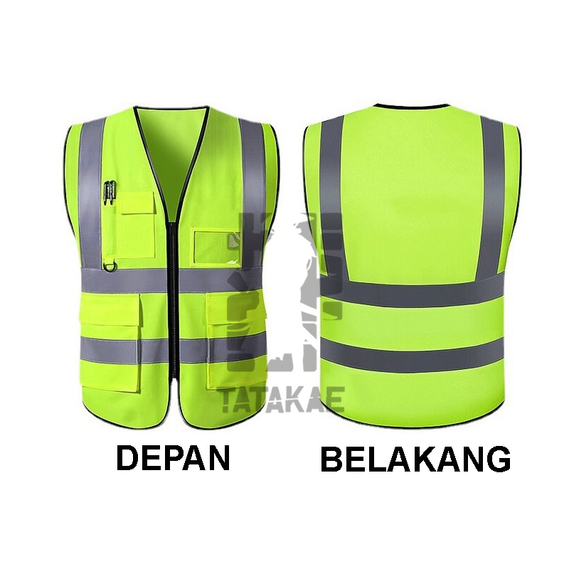 Jual Rompi Proyek Keselamatan Reflektif Visibilitas Tinggi Keamanan ...
