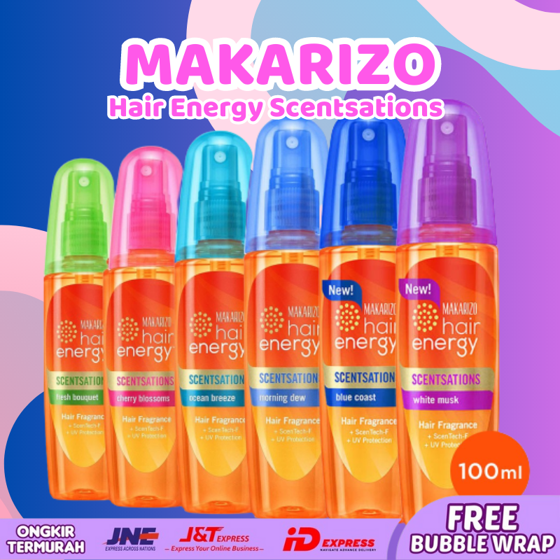 Jual MAKARIZO Hair Energy Scentsations Hair Fragrance Scensation 30ml 100ml Parfum Rambut Mist ...