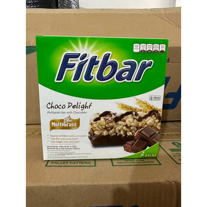 Jual Fitbar Choco Delight 5 x 20g | Shopee Indonesia