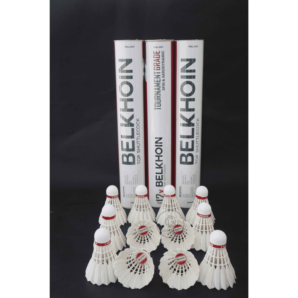 Jual Shuttlecock BELKHOIN TOP MERAH 100% ORIGINAL | Shopee Indonesia