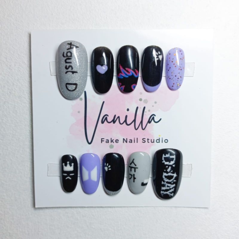 Jual Kuku Palsu Dday Suga BTS Fake Nails Press On Nails | Shopee Indonesia