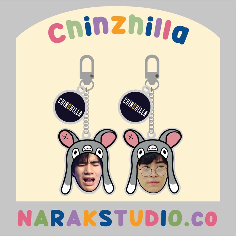Jual [READY] GEMINIFOURTH CHINZHILLA MY SCHOOL PRESIDENT KEYCHAIN ...