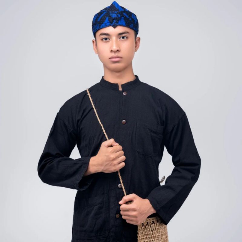 Jual Paket Baju Adat Pangsi Lengkap Premium | Shopee Indonesia