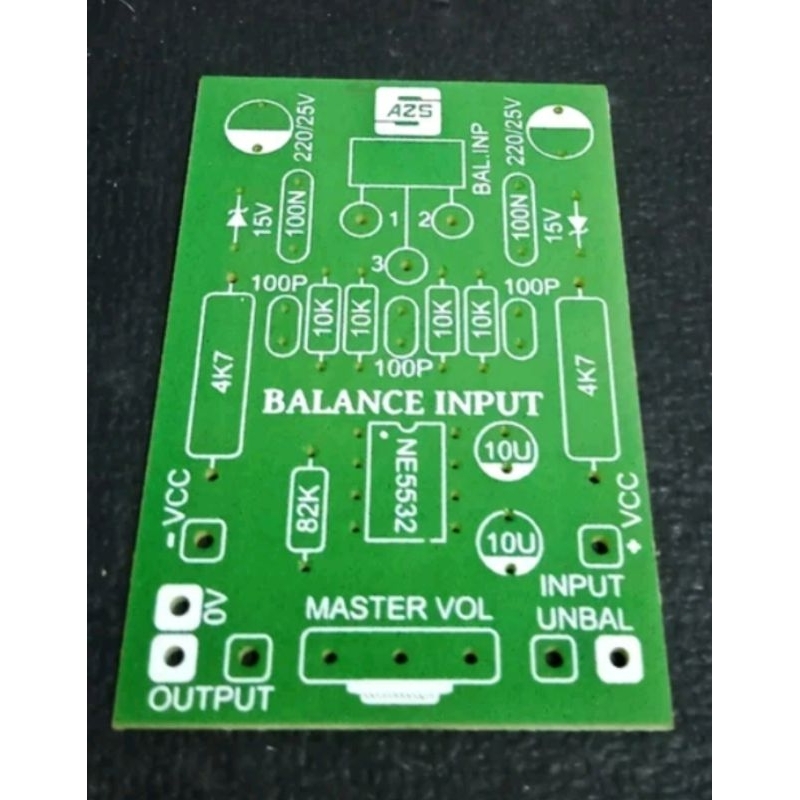 Jual pcb tone control input balance mono | Shopee Indonesia
