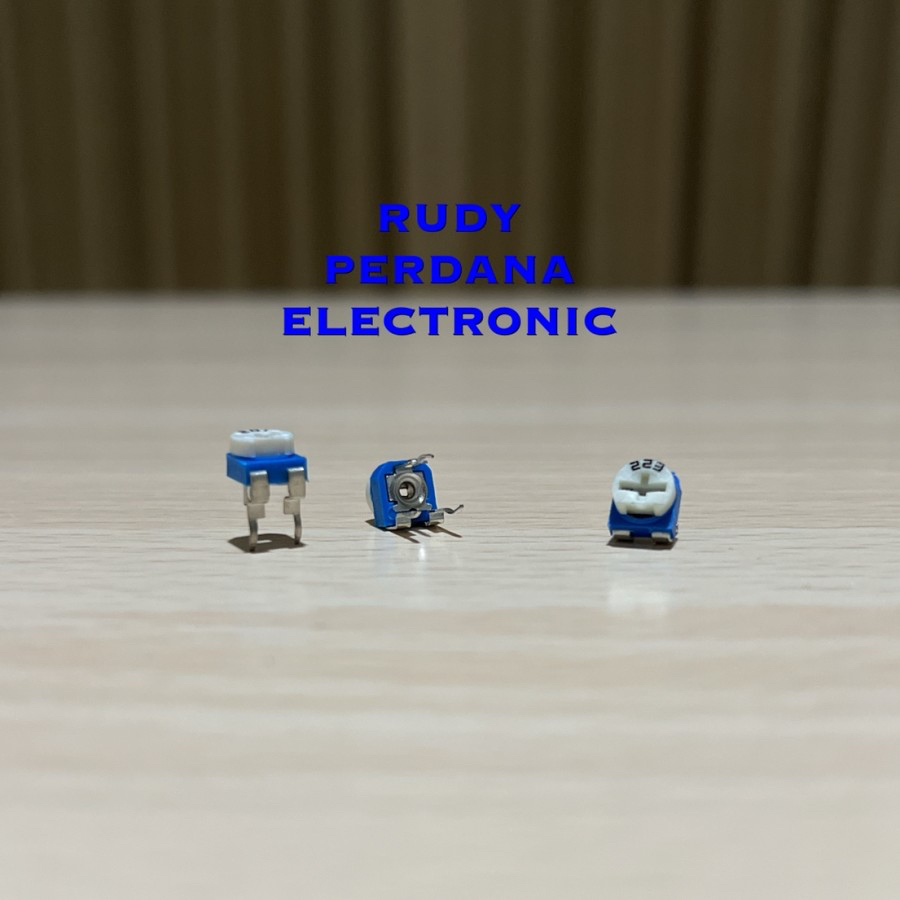 Jual TRIMPOT TRIMMER VERTICAL VARIABLE RESISTOR VR RM-065 201 200R 221 ...